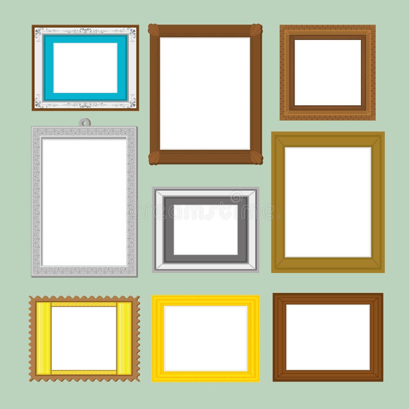 Frame card design. stock vector. Illustration of sheet - 58822470