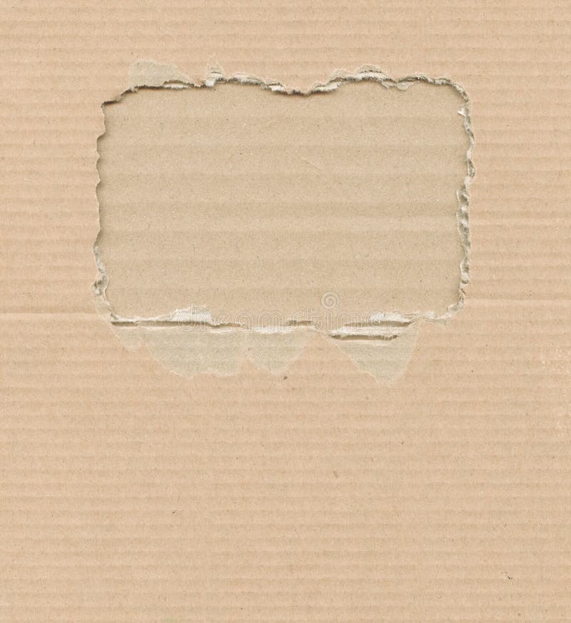 Frame on cardboard stock photo. Image of pattern, torn - 49990802