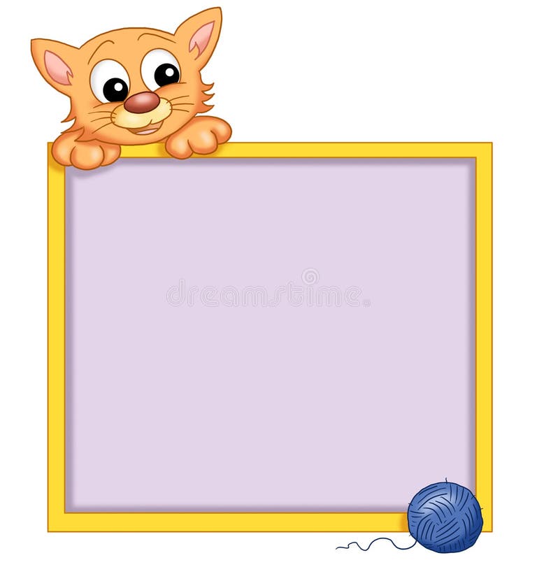 Cat Frame Border Stock Illustrations – 5,529 Cat Frame Border Stock ...
