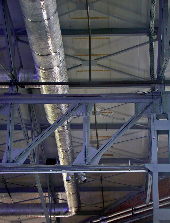 Frame Ceiling Constructions Stock Photo - Image of steel, constructions ...