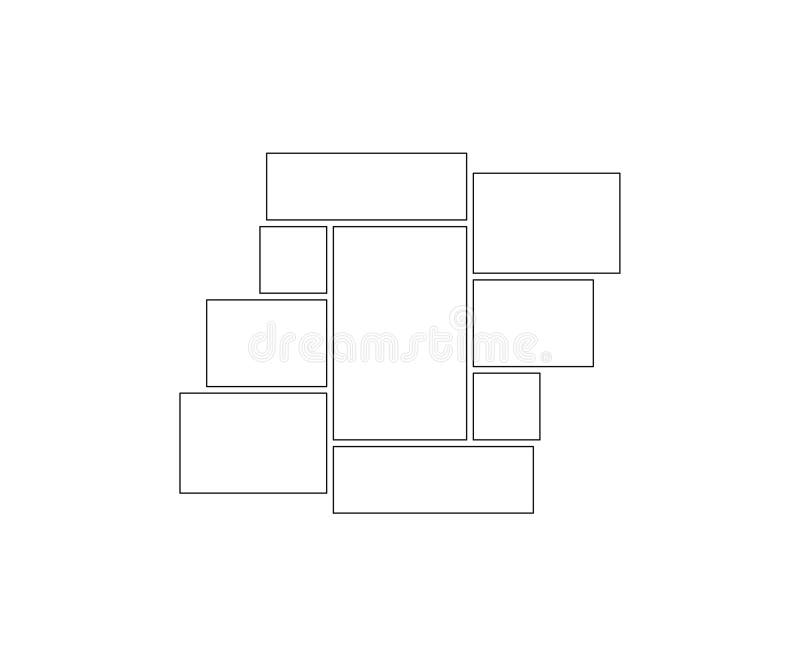 Rectangle Shape Frame Jpg Image with Svg Vector Cut File for Cricut and ...