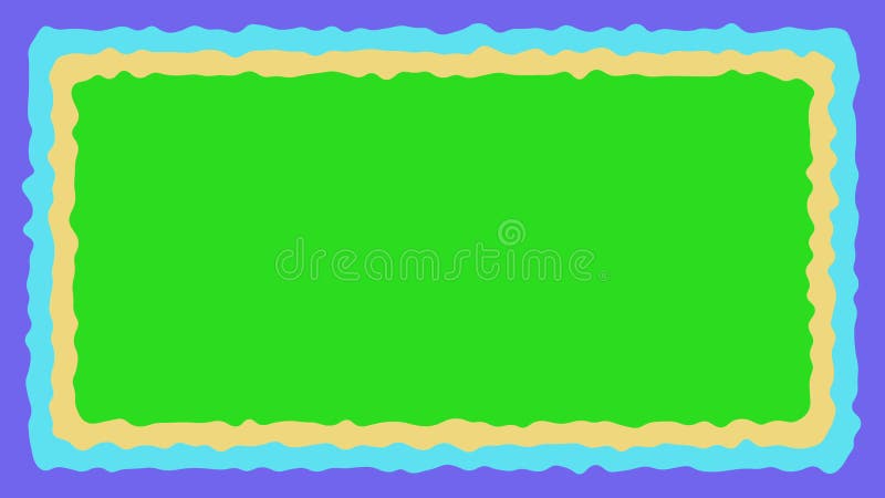 Frame of Colorful Paper Liquid Loop Animation Green Screen Modern Video ...