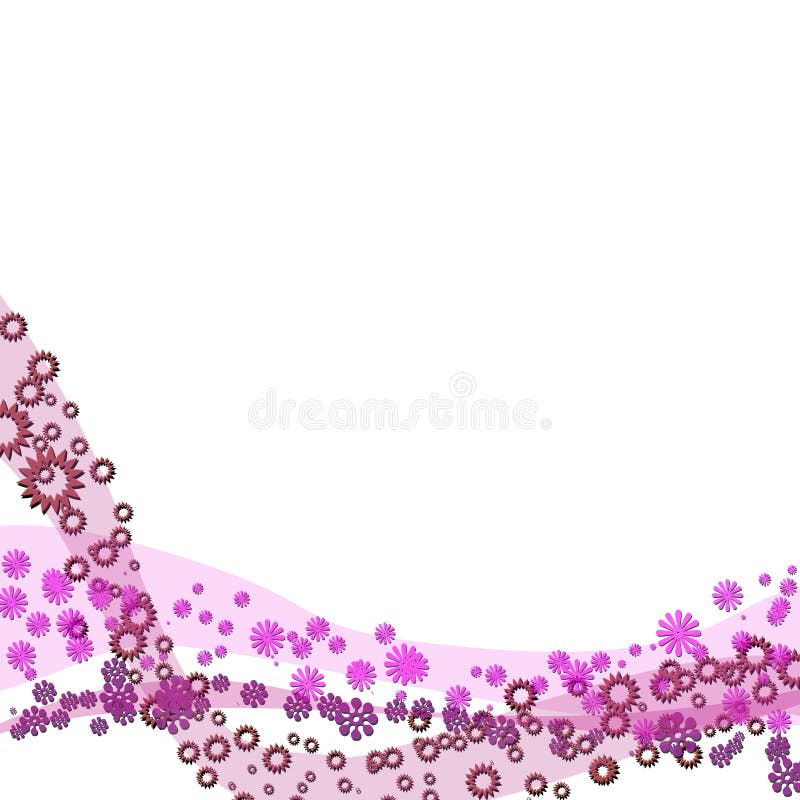Frame from Colorful Wave with Ornaments Stock Illustration ...