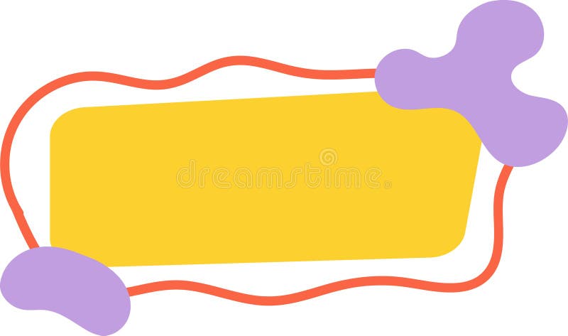 Colourful Text Background. Dialogue Box Stock Vector - Illustration of ...