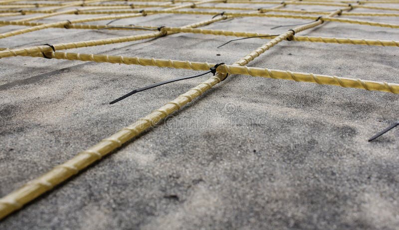 The Frame of the Composite Reinforcement. Stock Image - Image of ...