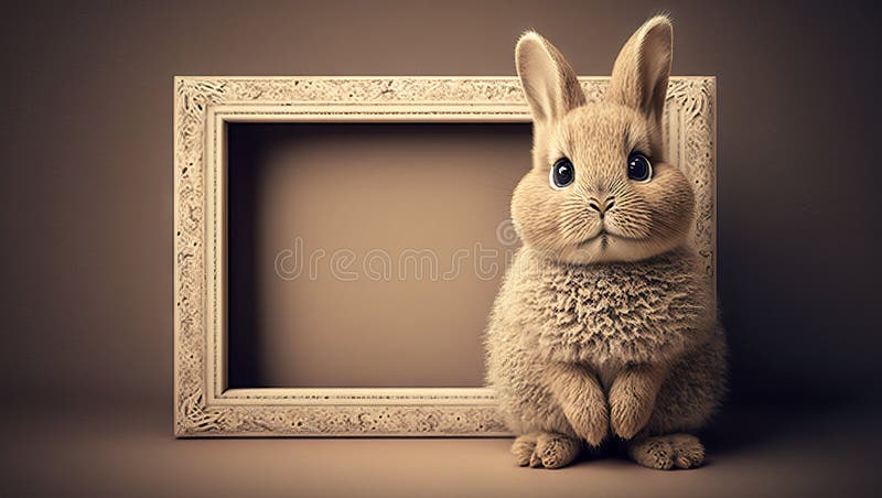 Frame Copy Space with Cute World Animal Stock Illustration ...