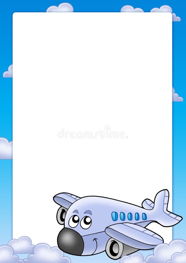 Cartoon airplane stock vector. Illustration of cute, humor - 15218385