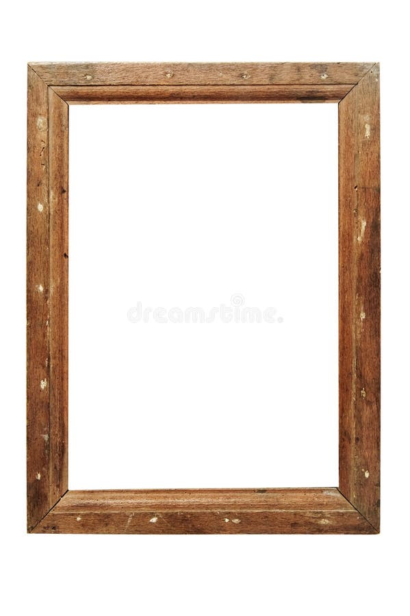 Frame de madeira imagem de stock. Imagem de foto, branco - 13279103