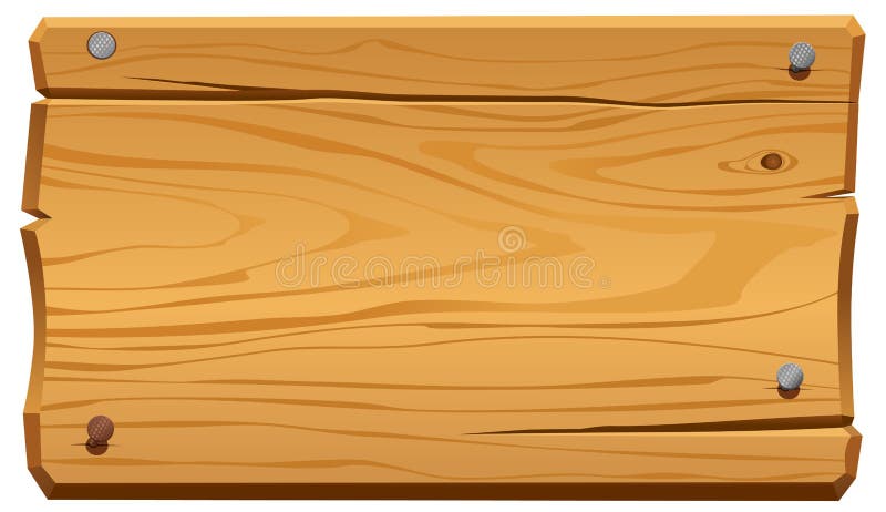 Frame de madeira ilustração do vetor. Ilustração de placa - 25670200