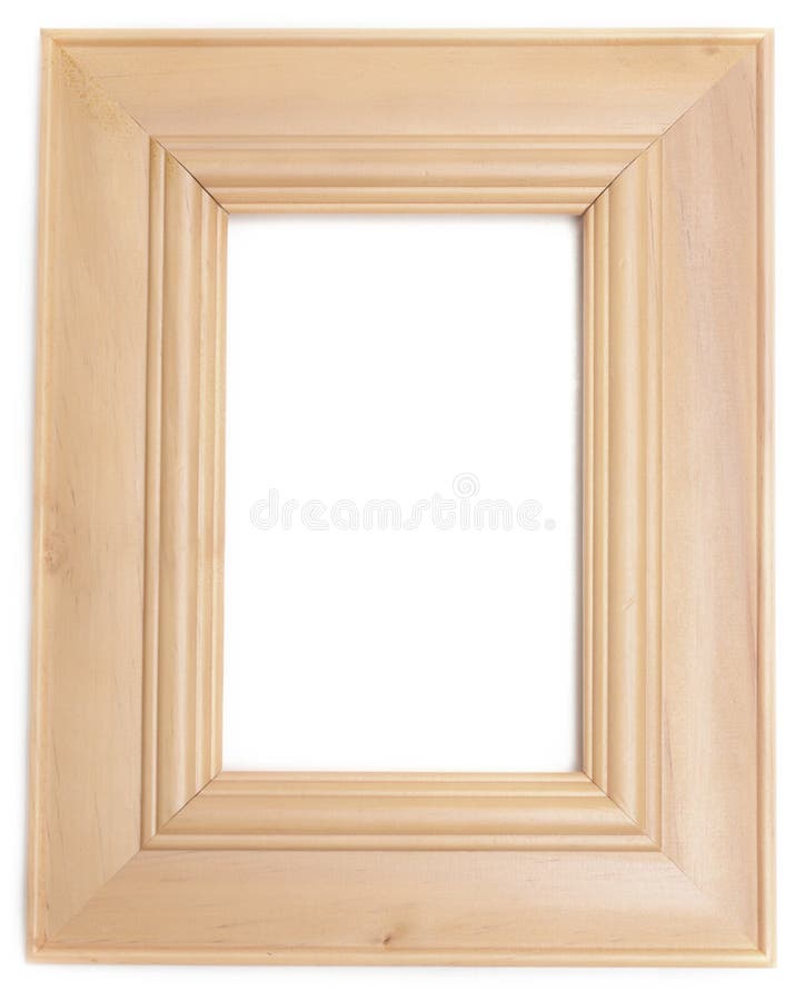 Frame De Madeira Para a Fotografia Foto de Stock - Imagem de vista ...