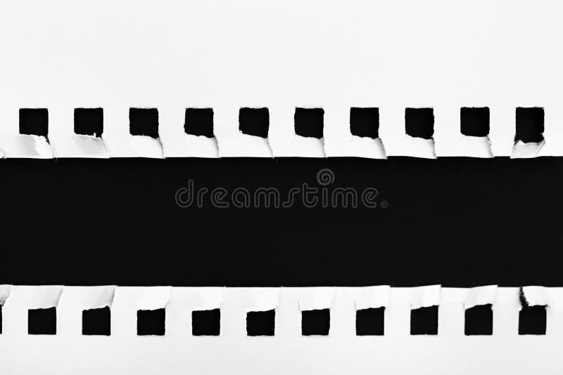 Frame De Papel Rasgado Branco Foto de Stock - Imagem de arte, estilo ...