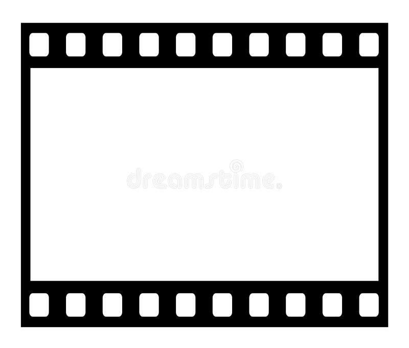 Frame de película ilustração do vetor. Ilustração de cinematografia ...