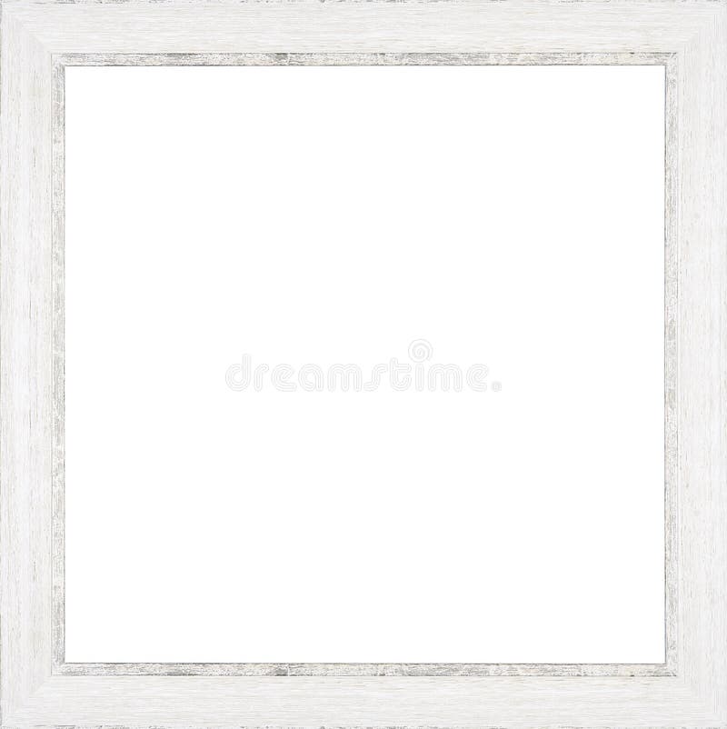 Frame De Retrato Isolado No Branco Imagem de Stock - Imagem de ...