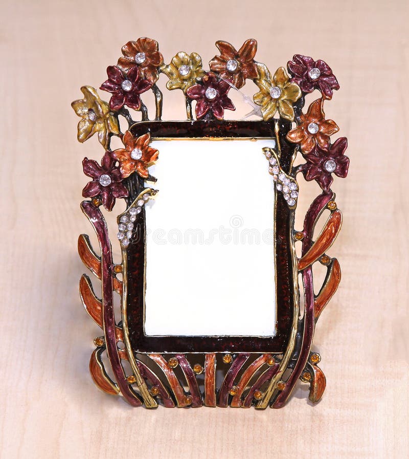 Frame decor stock photo. Image of empty, ornament, brown - 27237302