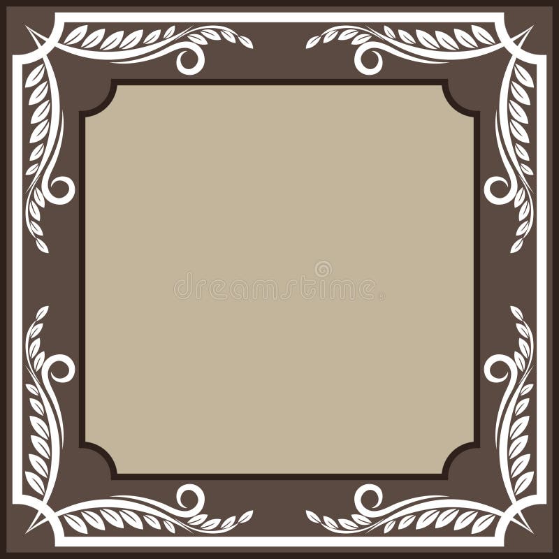 Frame Design. Vector Illustration Decorative Design Stock Vector ...