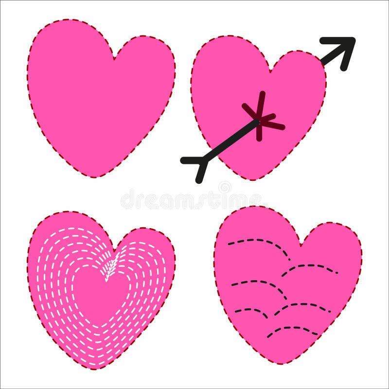 Pink Dotted Line Stock Illustrations – 5,583 Pink Dotted Line Stock ...