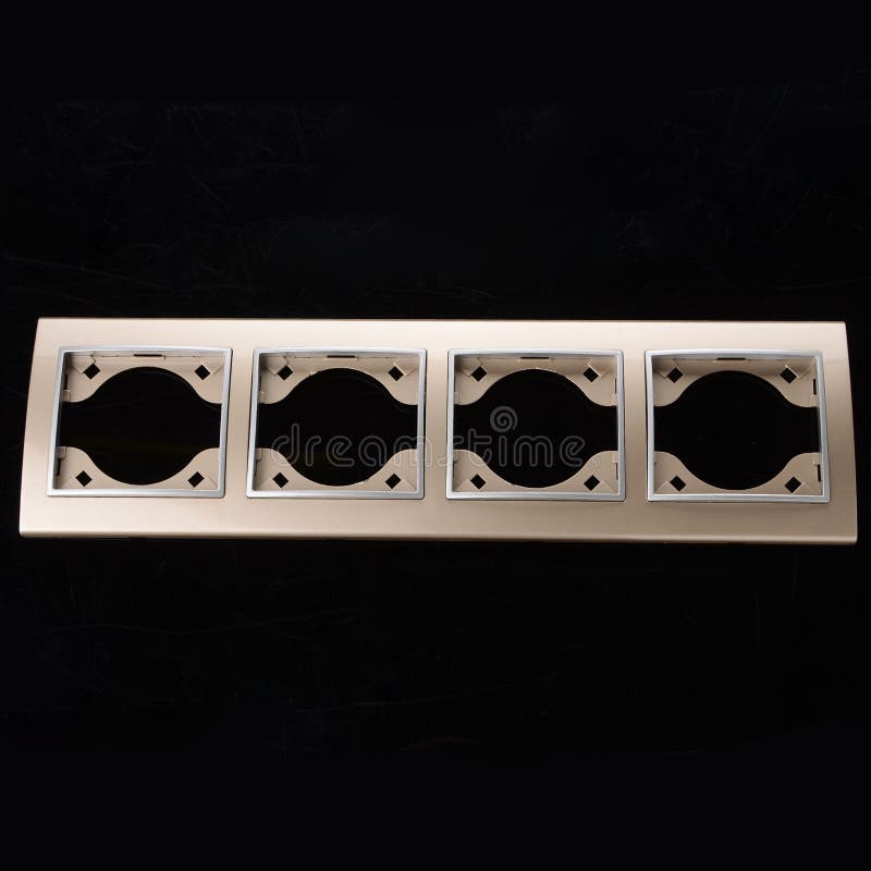 Frame for electric socket stock photo. Image of electricity - 87200670