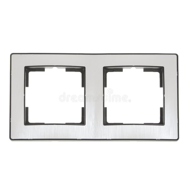 Frame for electric socket stock photo. Image of consumption - 87200724