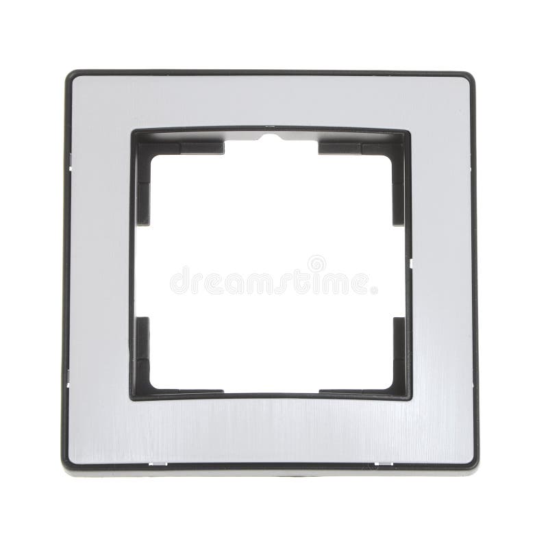Frame for electric socket stock photo. Image of closeup - 87202992