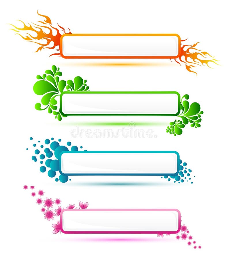 Frame with Elements of Earth Stock Vector - Illustration of element ...