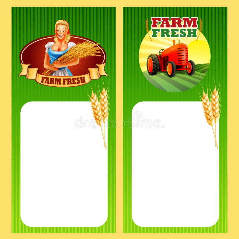 Frame farm tractor stock vector. Illustration of freshly - 50289515