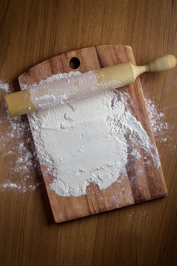 Frame of flour stock photo. Image of domestic, macro - 40171516
