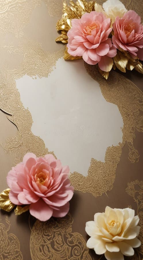 Frame of Flowers, Flowers Frame, Frame of Flowers and Leaves, Graphic ...