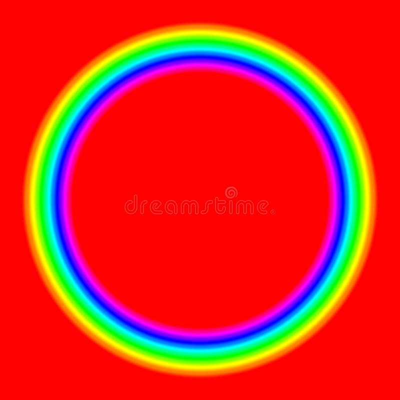 The Frame is in the Form of a Circle. Design of a Circle, Ring, Donut ...