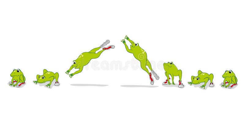 Frog Frame Frame Animation Stock Illustrations – 46 Frog Frame Frame ...