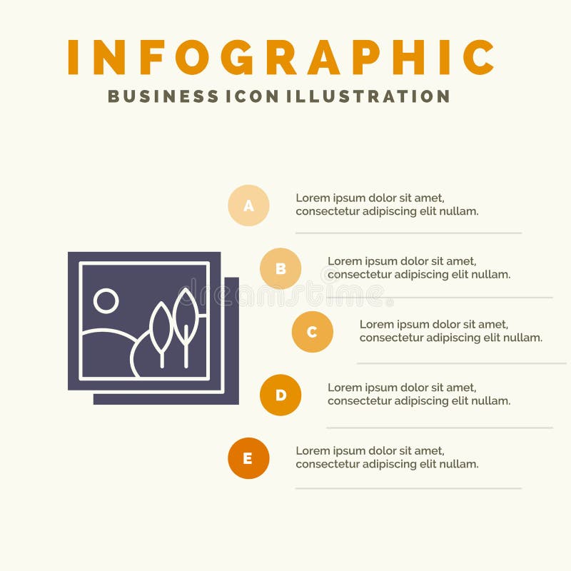 Frame, Gallery, Image, Picture Infographics Presentation Template. 5 ...