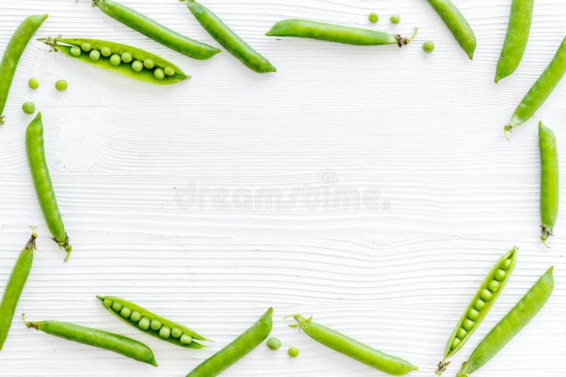 Peas Pod in a Kitchen Garden on a Bed Stock Photo - Image of sunny ...