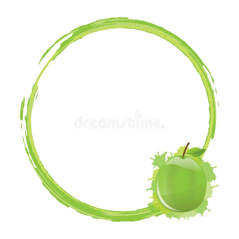 Frame with Guava. Vector Illustration Decorative Design Stock Vector ...