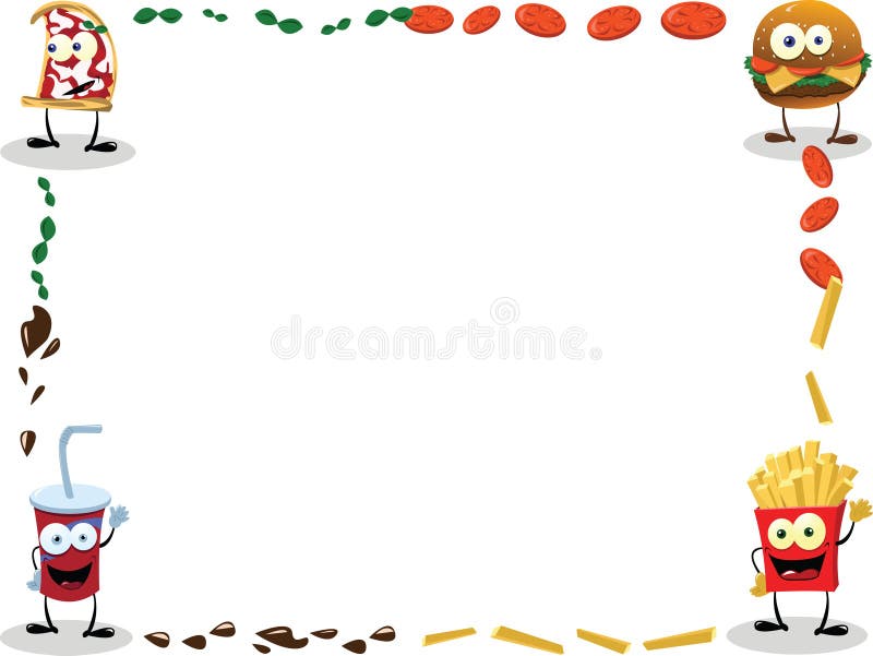 Frame horizontal do menu ilustração do vetor. Ilustração de narcotize ...