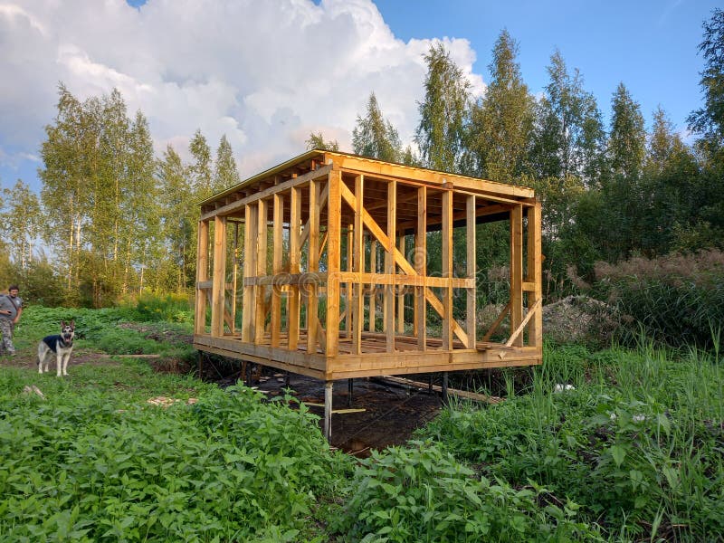 Wood Frame Construction Foundation