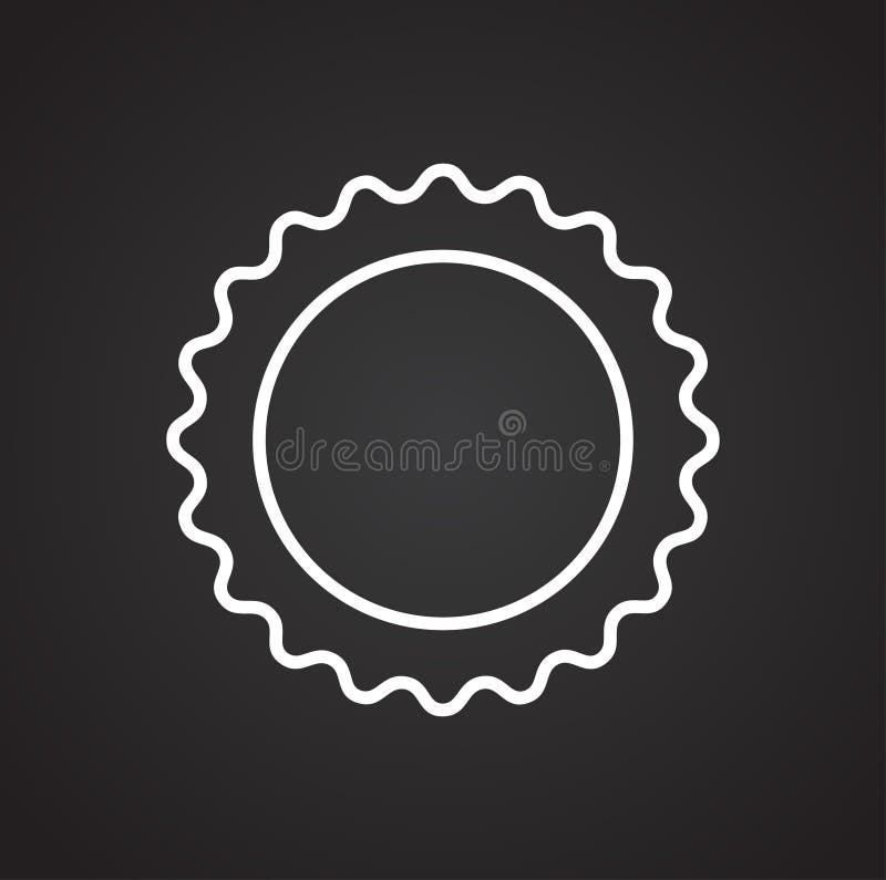 Frame Icon on Background for Graphic and Web Design. Simple Vector Sign ...