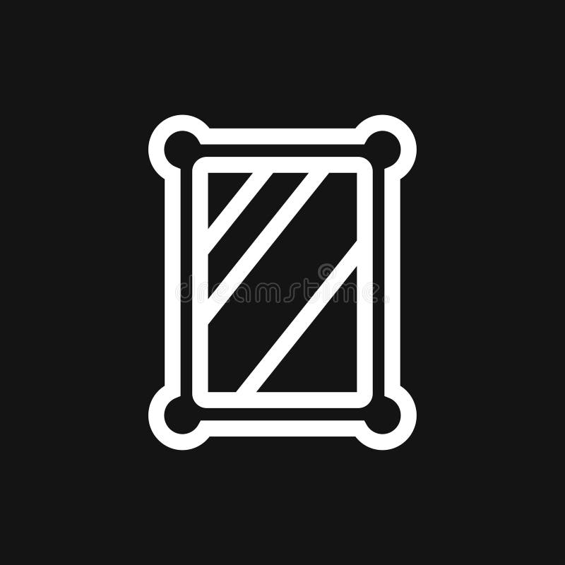 Frame Icon Vector, Frame Icon for Logo, Web and App Stock Illustration ...