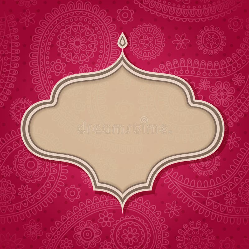 Decorated House in Diwali Night Stock Vector - Illustration of ...