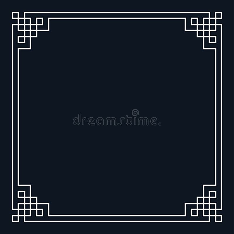 The Frame with Infinity Symbol. Vector Illustration. Stock Vector ...