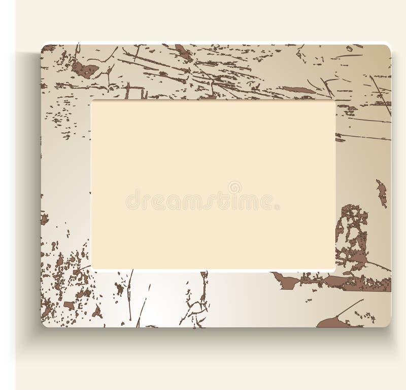 Frame for inscriptions stock vector. Illustration of advertising - 34442653