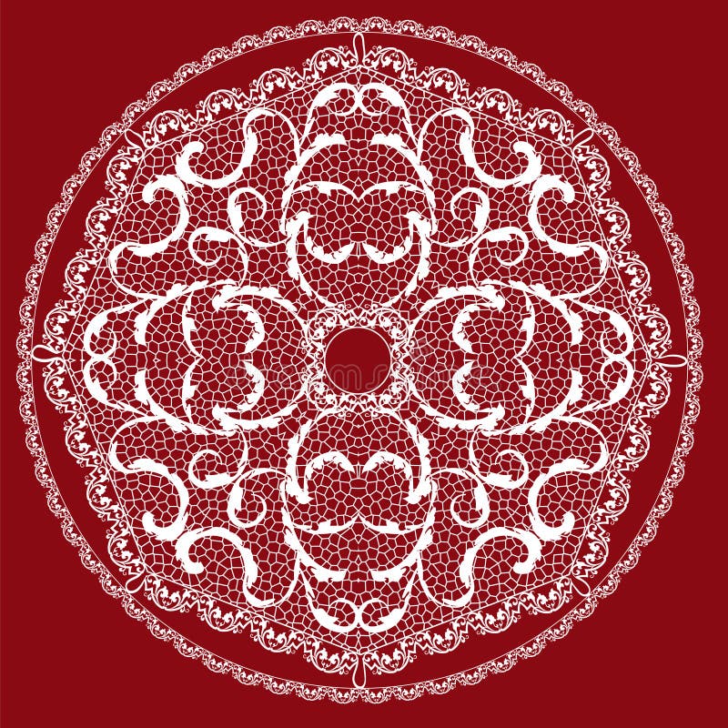 Frame lace-like stock illustration. Illustration of blank - 23596491