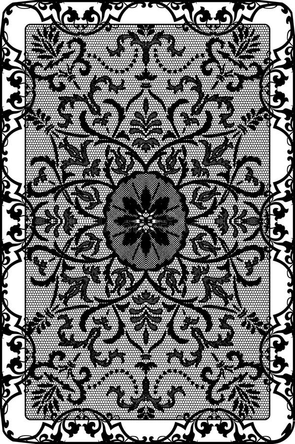 Bone lace seamless pattern stock vector. Illustration of pattern - 10657323