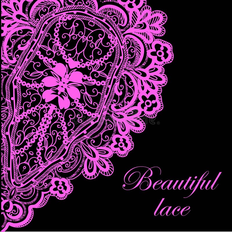 Frame lace-like stock vector. Illustration of celebration - 30662651