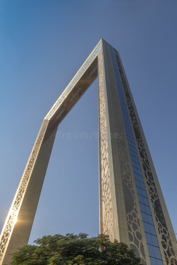 The Frame Landmark and Attraction in Dubai Editorial Photo - Image of ...