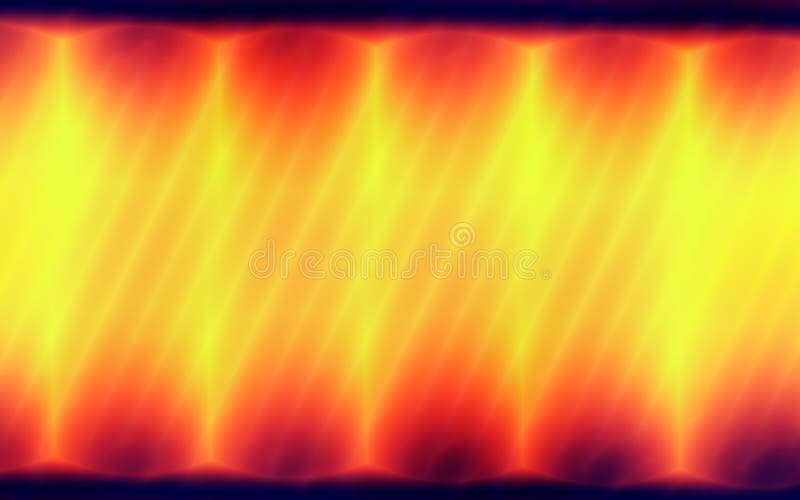 Frame Light Warm Summer Heat Background Stock Illustration ...