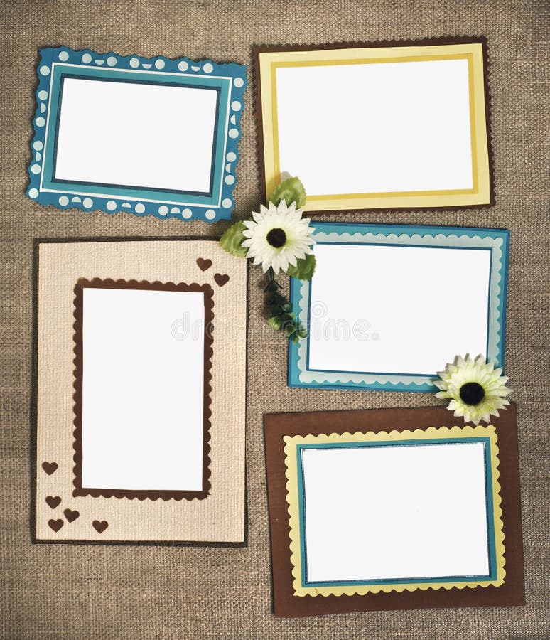 Frame made â€‹â€‹of paper stock photo. Image of arrival - 37442378