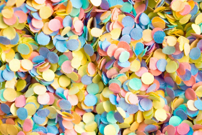 Frame Made of Colored Confetti. Stock Photo - Image of fashion, holiday ...