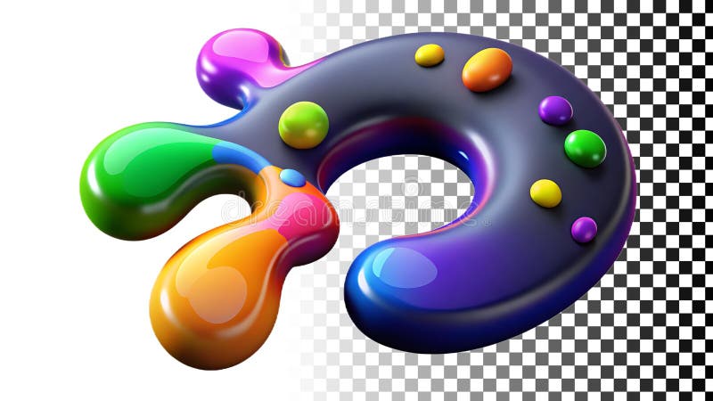 Paint Drip Frame, Art and Creative Border Illustration Design Png Transparent Image Generative ...