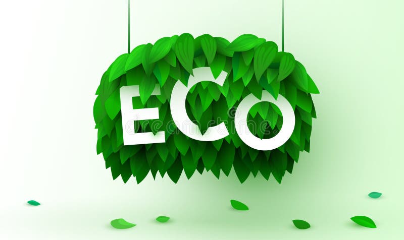 Frame Made from Leaves. the Concept of Green Technology and Ecology ...