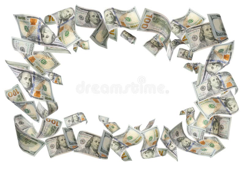 Frame of money stock image. Image of capitalism, cash - 14898363