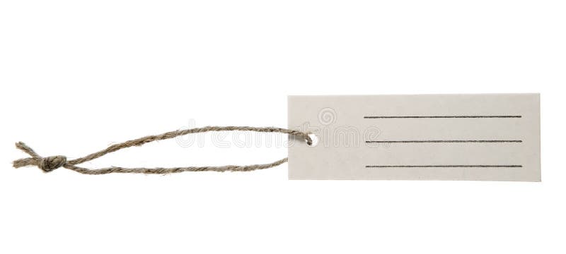 Frame Made from Paper Label with String Stock Image - Image of business ...